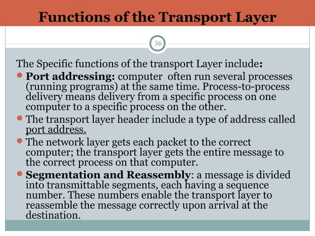 OSI Network Reference Model | PPT | Operating Systems | Computer ...