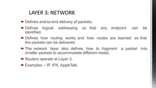 Osi reference model | PPTX