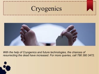 Cryonics | PPT