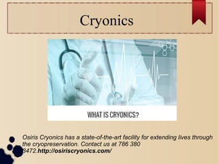 Cryogenics | PPT