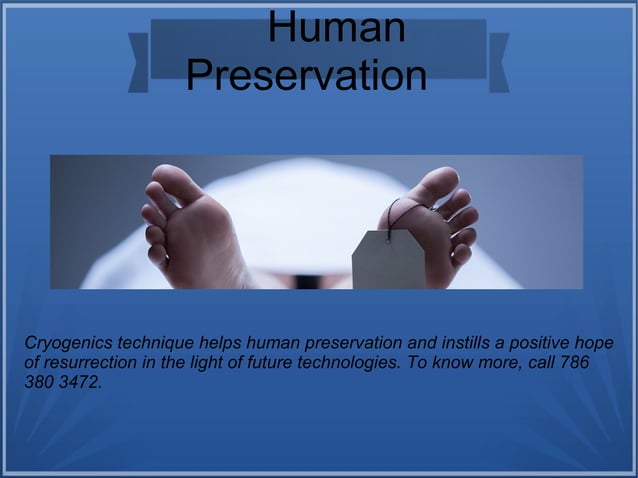Human Freezing | PPT