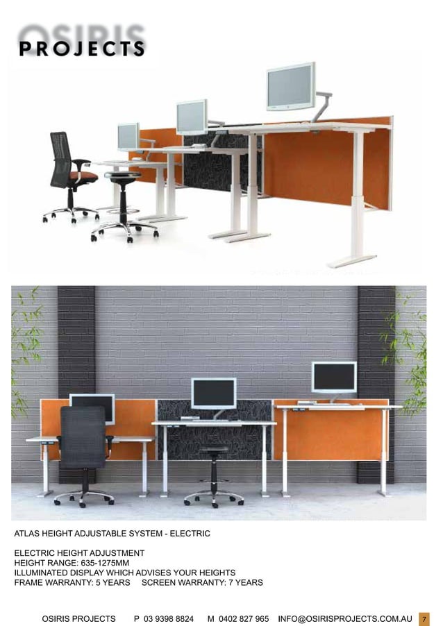 Osiris Projects Product Catalogue - Office Furniture | PDF