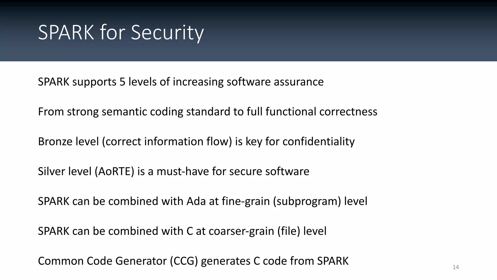 OSIS18_IoT : Ada and SPARK - Defense in Depth for Safe Micro-controller Programming, by Fabien ...