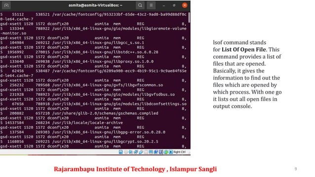 Linux System Monitoring | PPTX