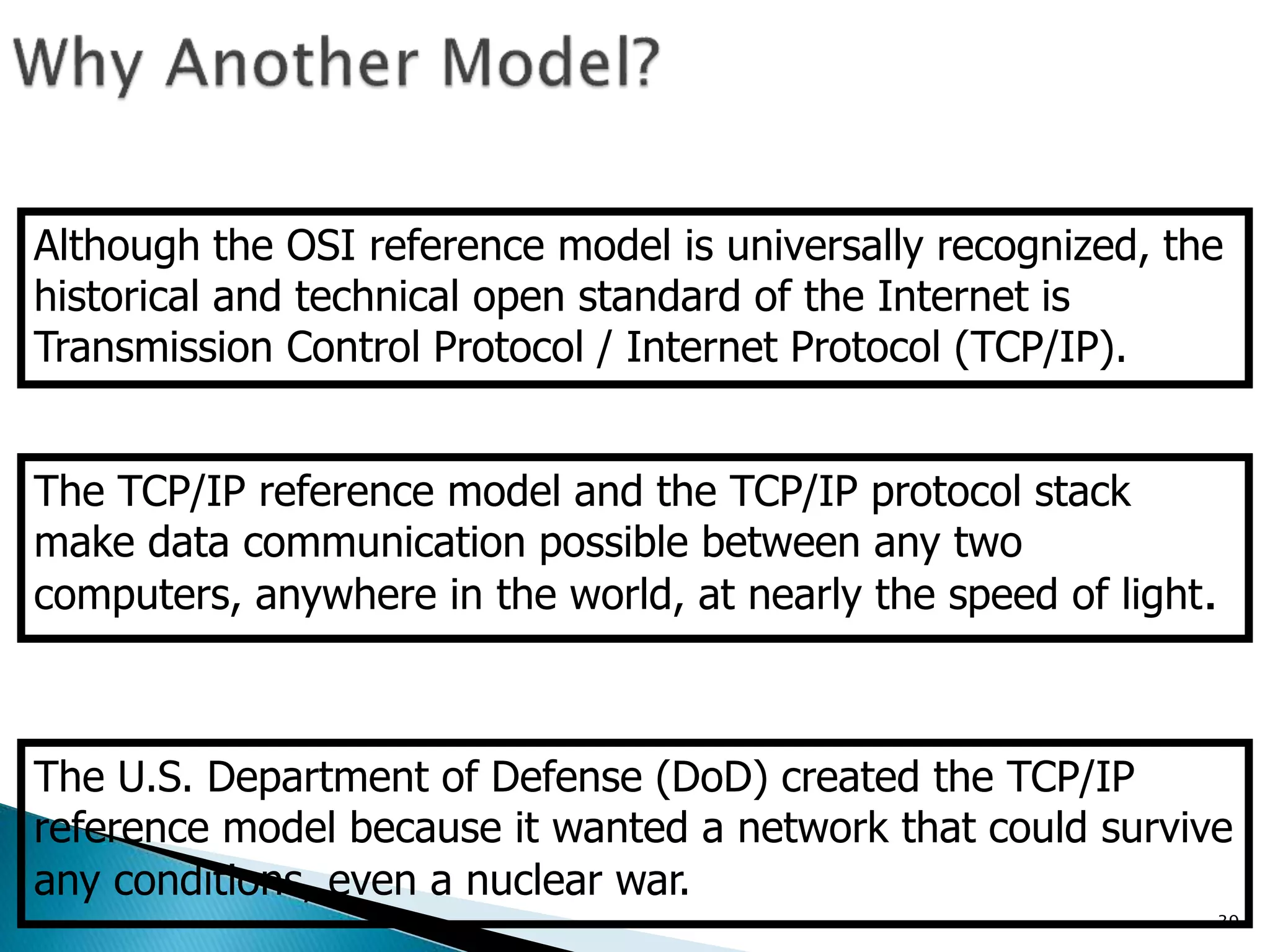 OSI and TCPIP Model | PPTX