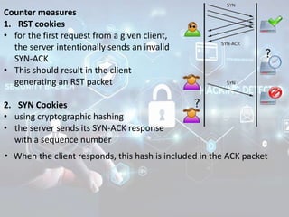 Security Threats at OSI layers | PPTX
