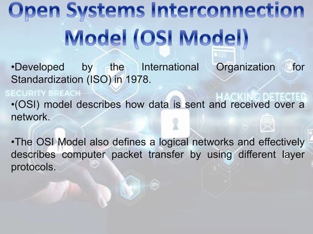 Security Threats At Osi Layers Pptx Computing Technology And Computing