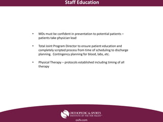 Outpatient Total Joints in the ASC | PDF