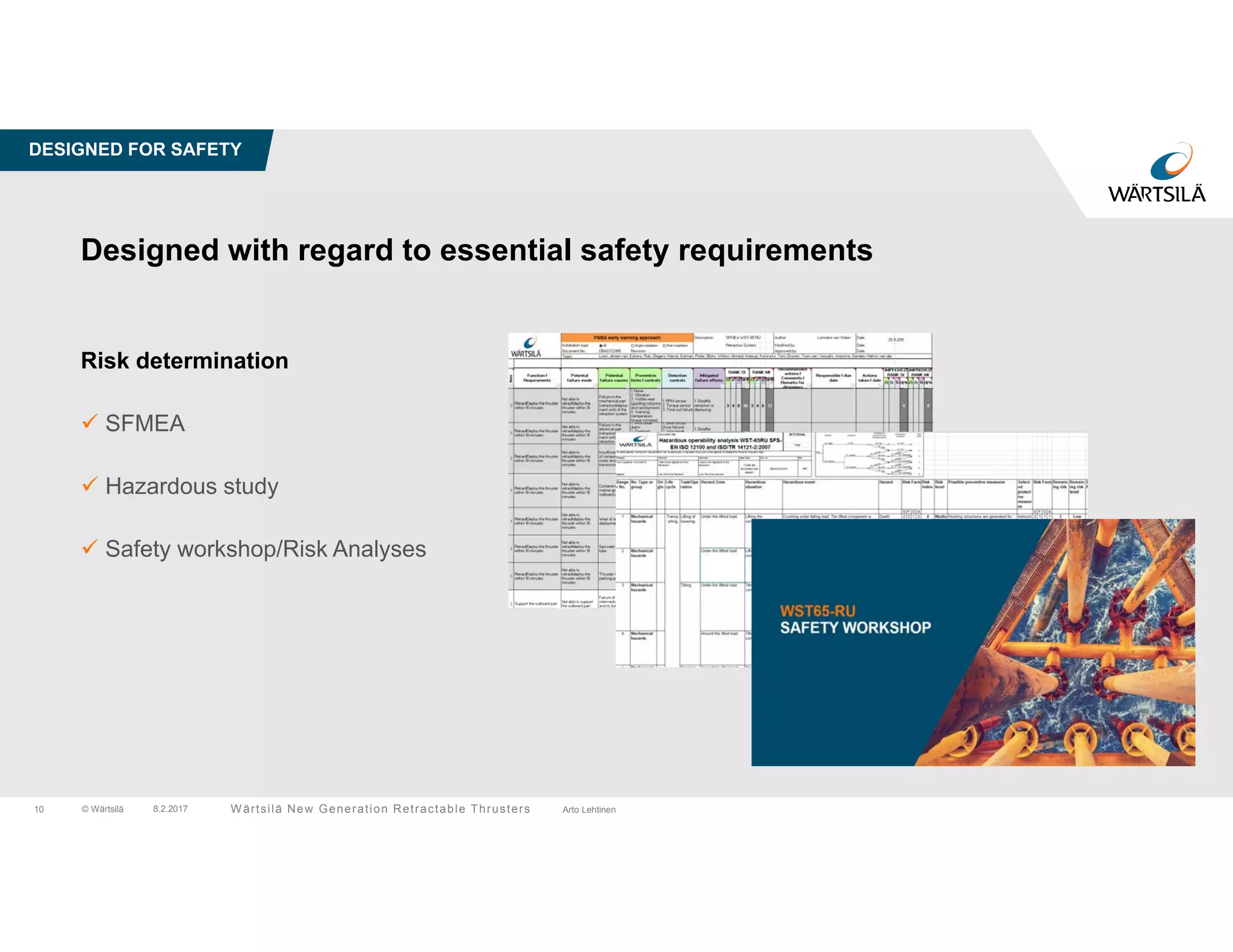 Wärtsilä New Generation Rectractable Thrusters | PDF