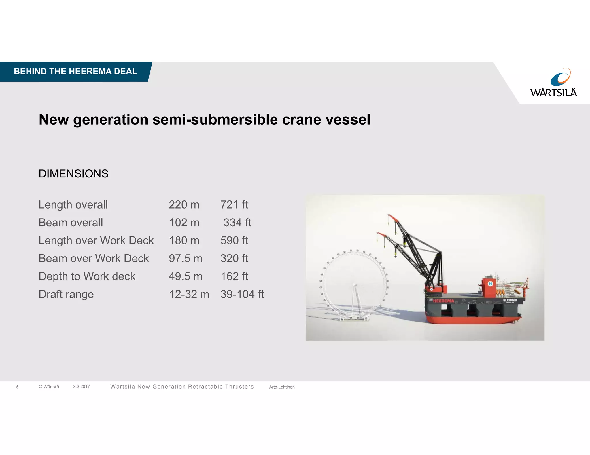 Wärtsilä New Generation Rectractable Thrusters | PDF