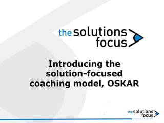 OSKAR Coaching Model | PDF