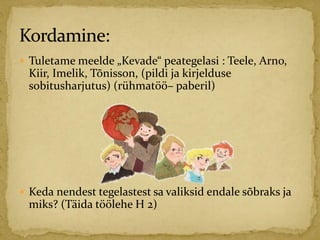 Oskar Luts ja "Kevade" | PPT