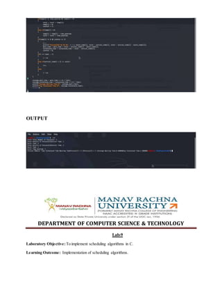 Operating system labs | DOCX