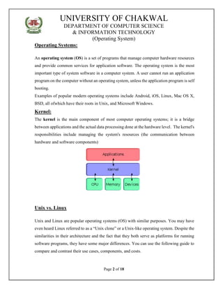 OS Lab 02.pdfdfzdzxdxdxdxgfxfxxgxgfxgfgfx | PDF