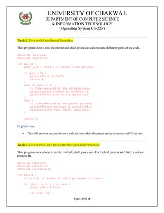 OS Lab 05.pdfdxsffffffffffxxxxgsssssfdgg | PDF