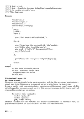 Os lab final | PDF