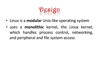 OS Lab: Introduction to Linux | PPT
