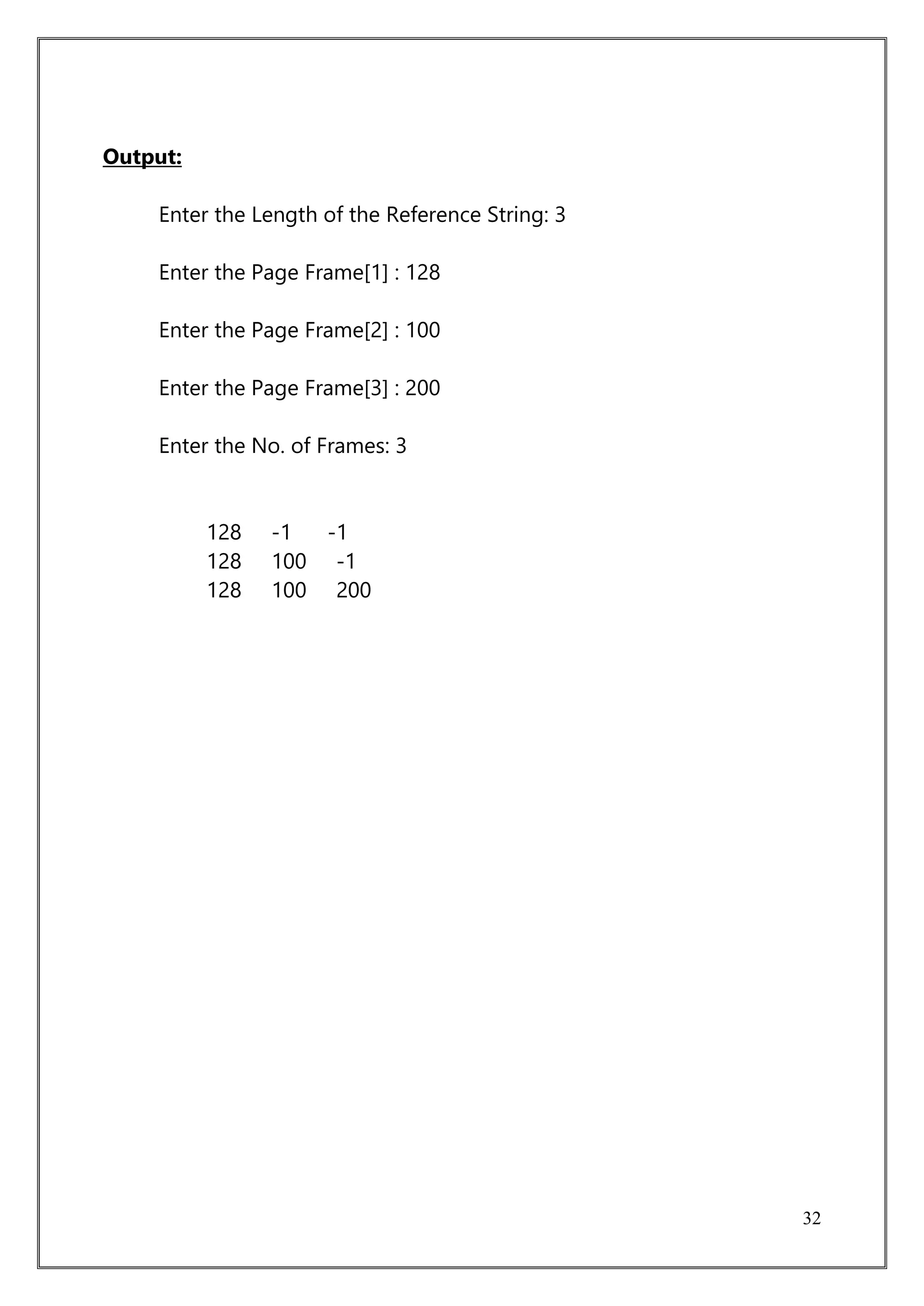 Operating System Lab Manual | PDF