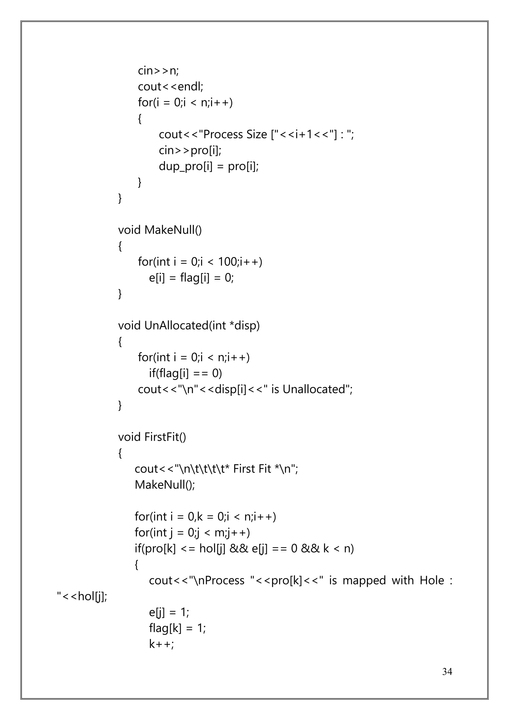 Operating System Lab Manual | PDF