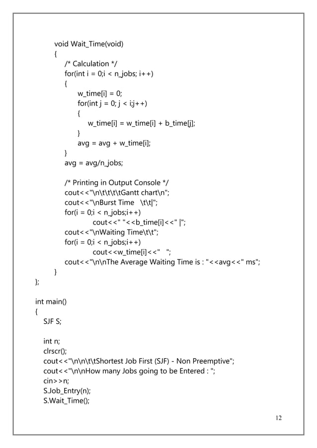 Operating System Lab Manual | PDF
