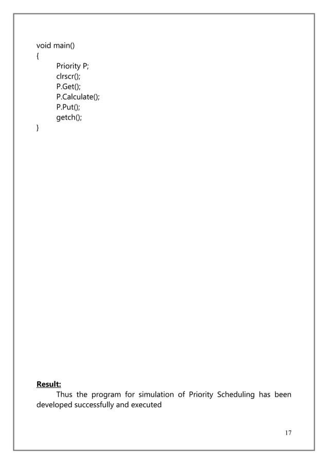 Operating System Lab Manual | PDF