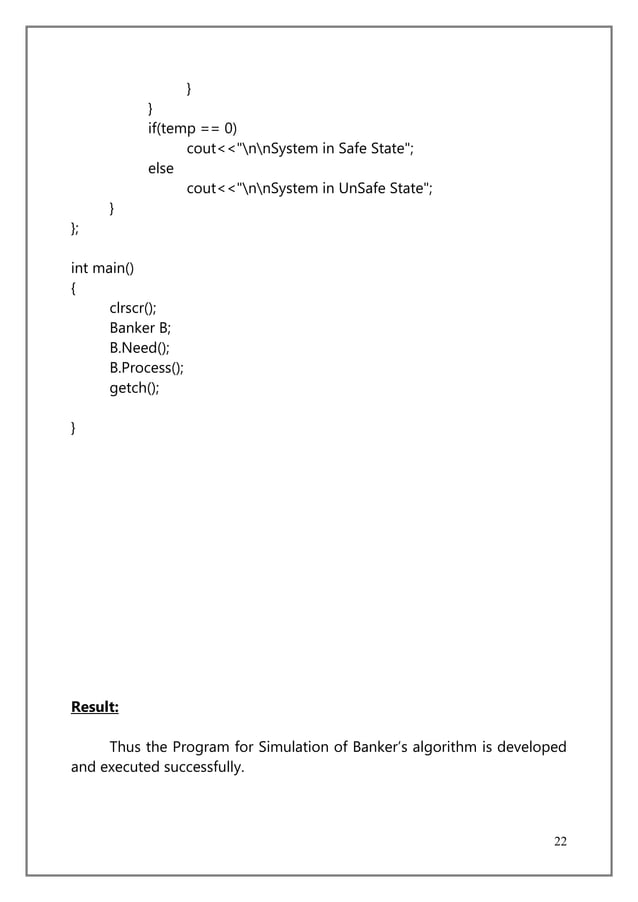 Operating System Lab Manual | PDF