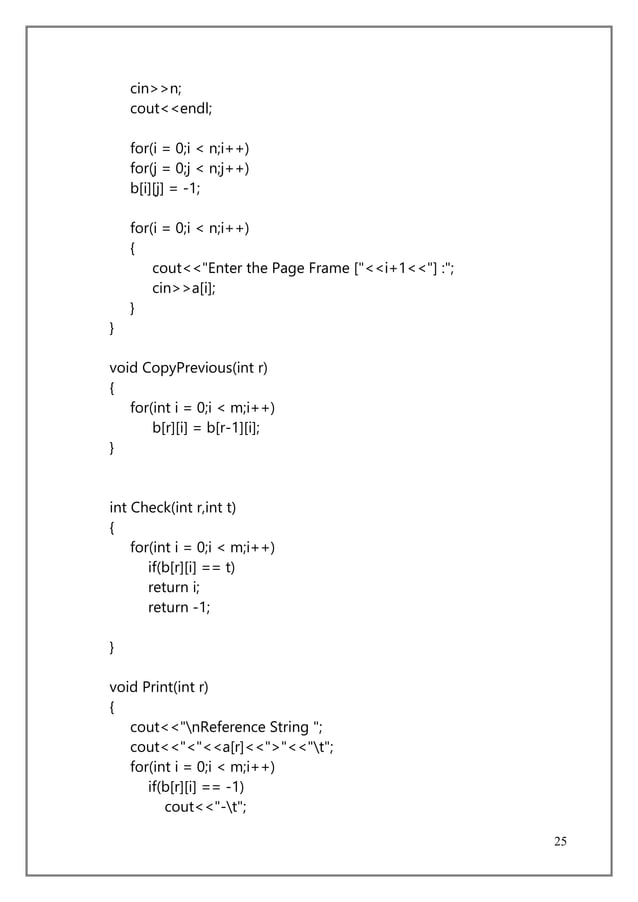 Operating System Lab Manual | PDF