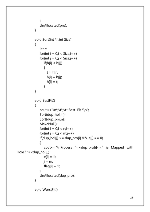 Operating System Lab Manual | PDF