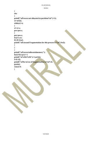 Os lab upto_1st_mid | PDF