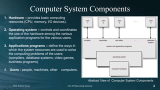 OS Lecture-1.pptx | Computing | Technology & Computing