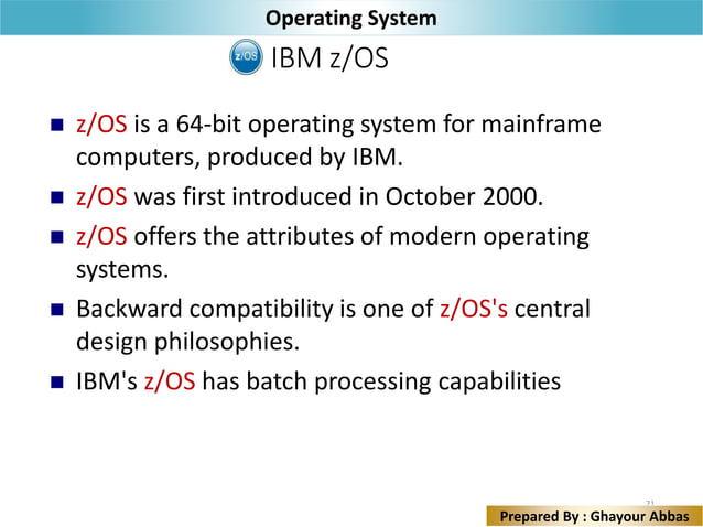 CSI-503 - 1. Introduction to Operating system | PPT