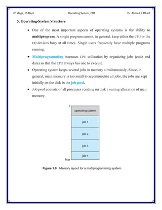 Os lecture 5 | PDF | Operating Systems | Computer Software and Applications