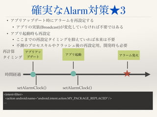 Android Direct Boot となにがなんでも鳴るアラームアプリ開発 | PDF | Operating Systems | Computer Software and ...