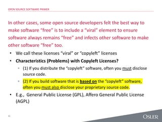 Open source software 101: Compliance and risk management | PDF ...