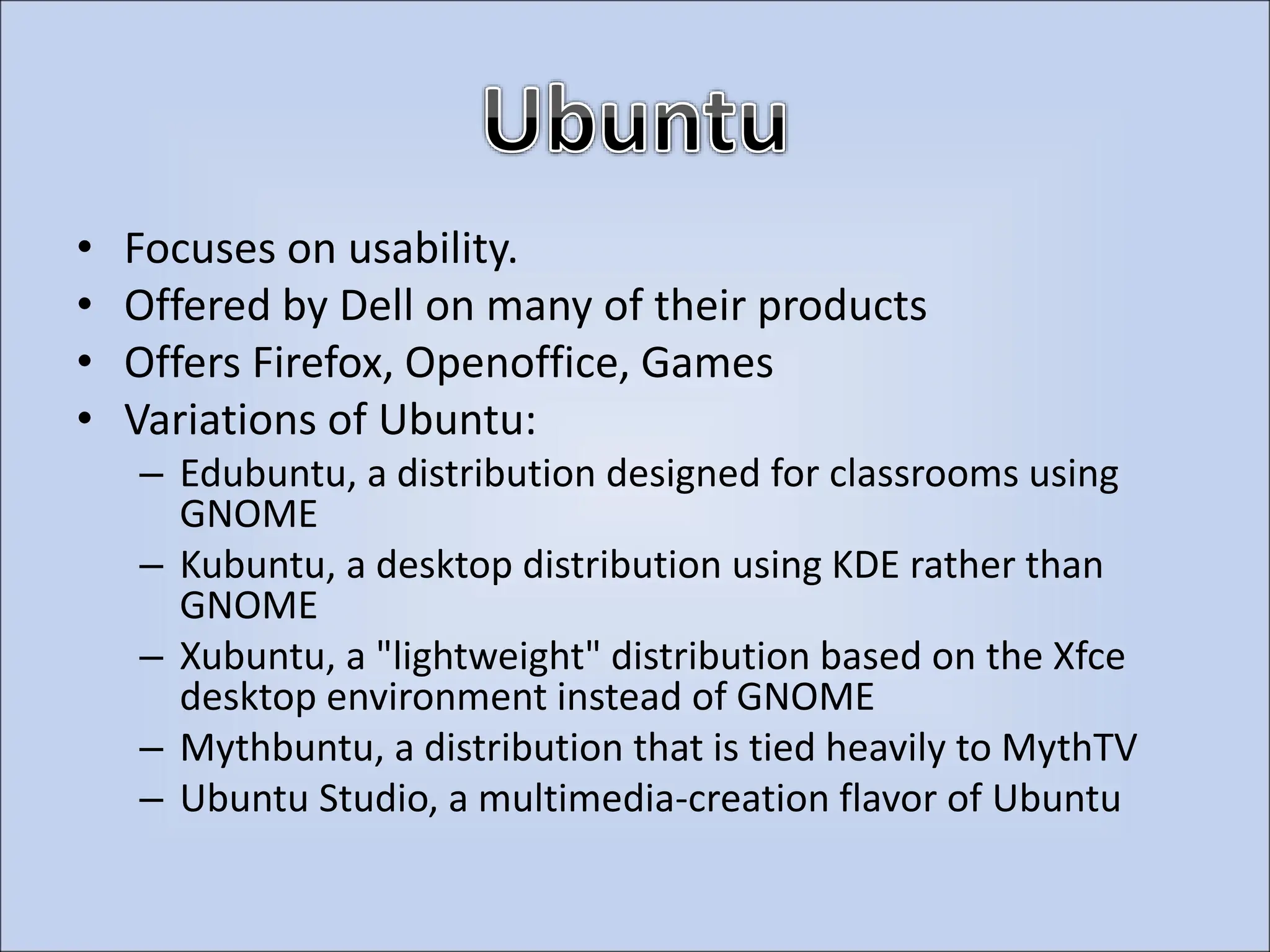 THE LINUX DISTRIBUTIONS EXPLAINED IN DETAIL | PPT