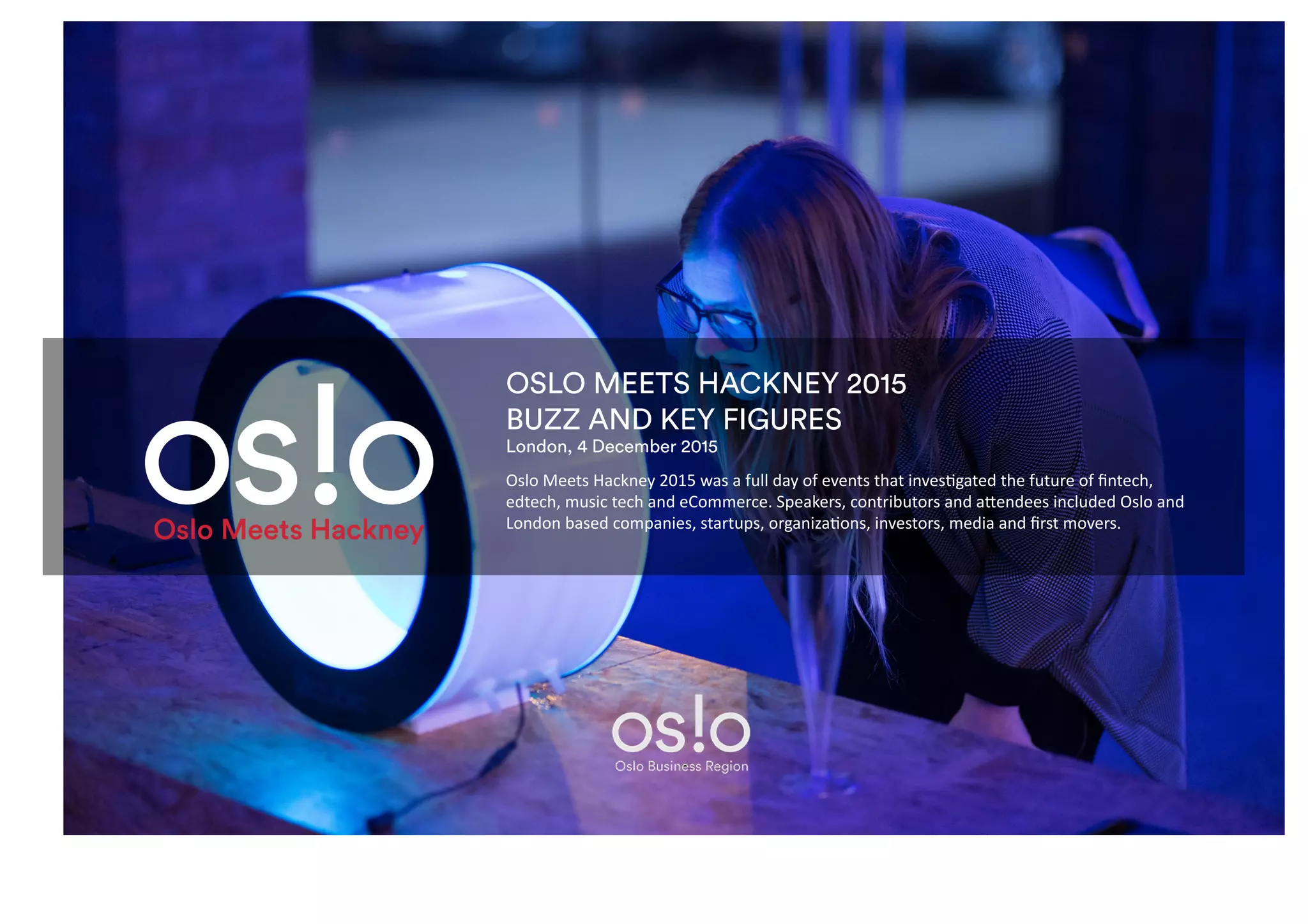 Oslo Meets Hackney 2015 - Buzz and key facts | PPT