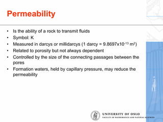 Oslo university basic well log analysis introduction | PDF