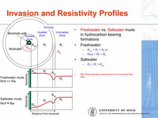 Oslo university basic well log analysis introduction | PDF