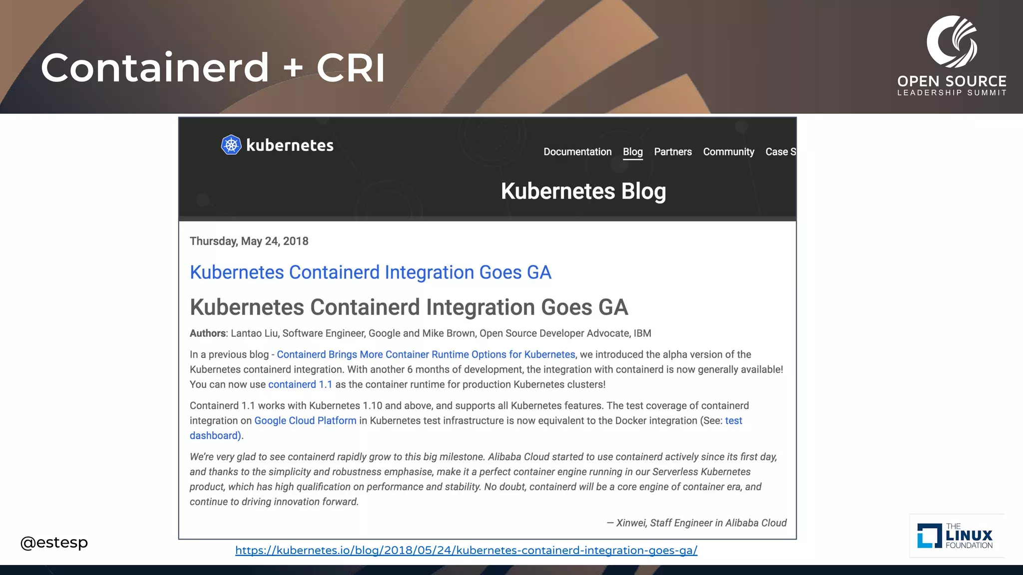 What's Running My Containers? A review of runtimes and standards. | PDF