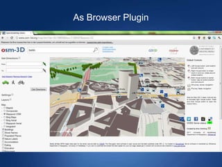 OpenStreetMap in 3D - current developments | PPT