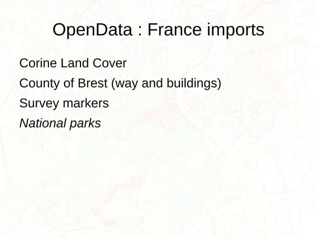 OpenStreetMap, an introduction | ODP