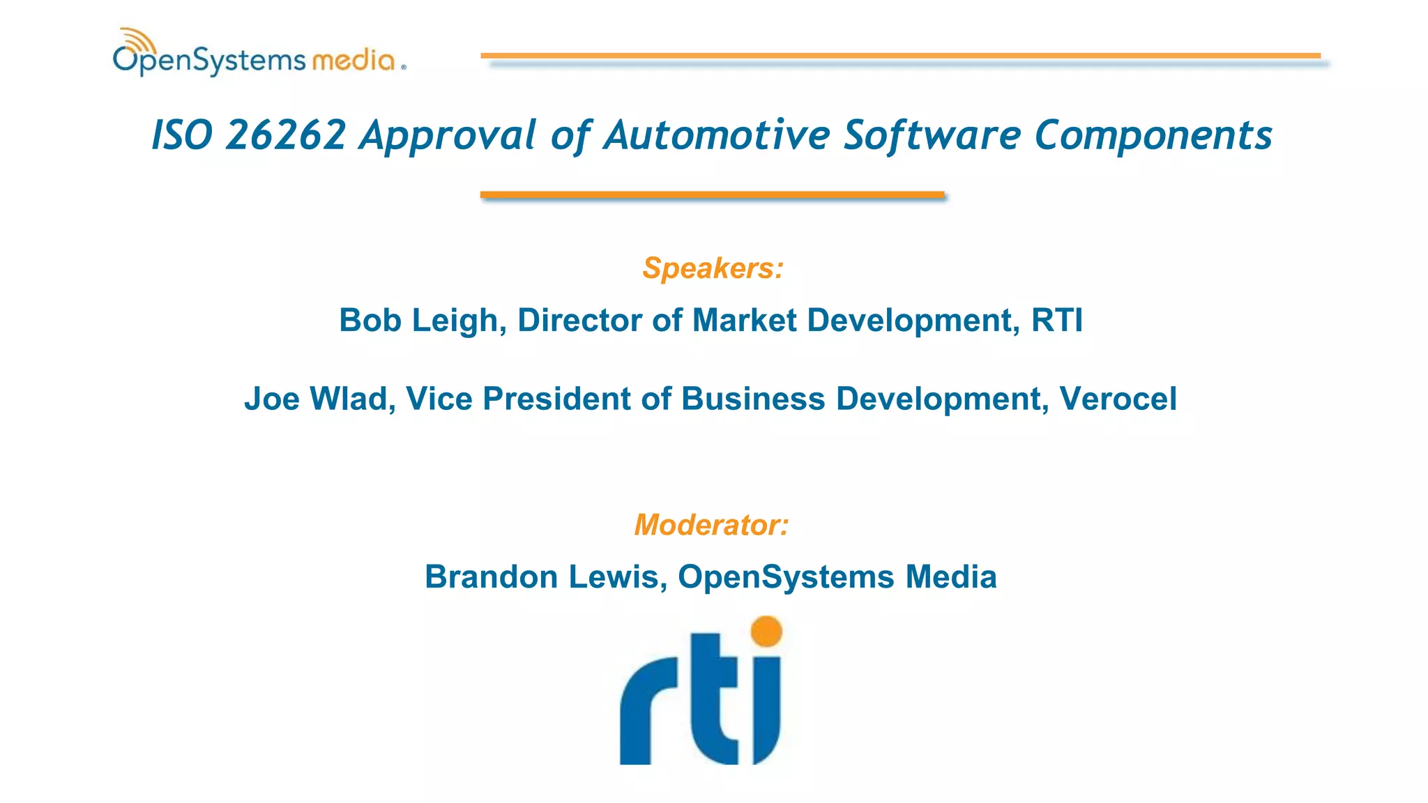 ISO 26262 Approval of Automotive Software Components | PDF