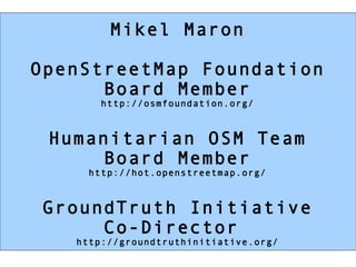 OpenStreetMap and Transport | PDF | Rail Travel | Travel Type