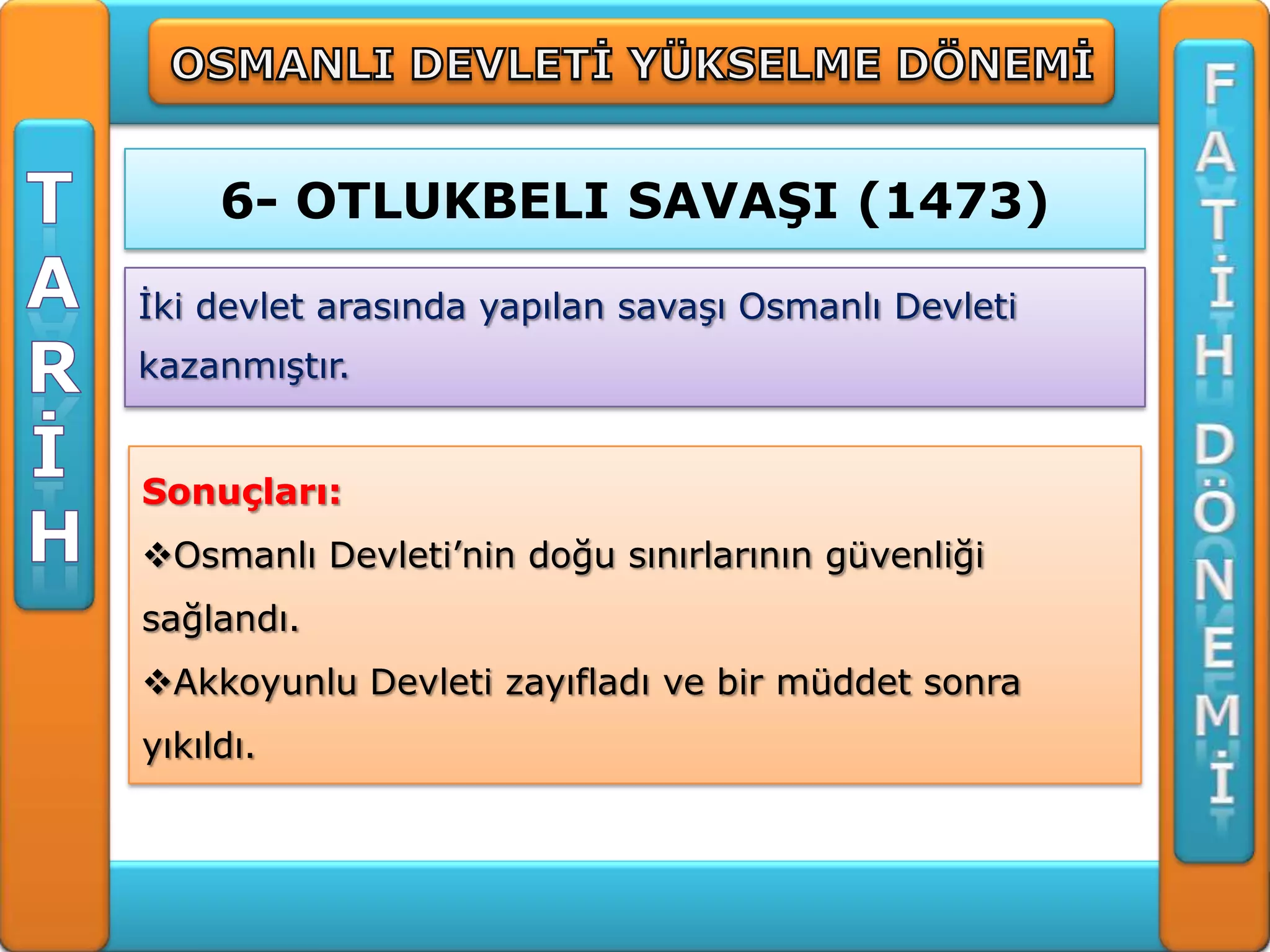 Osmanli devleti yükselme dönemi | PPTX