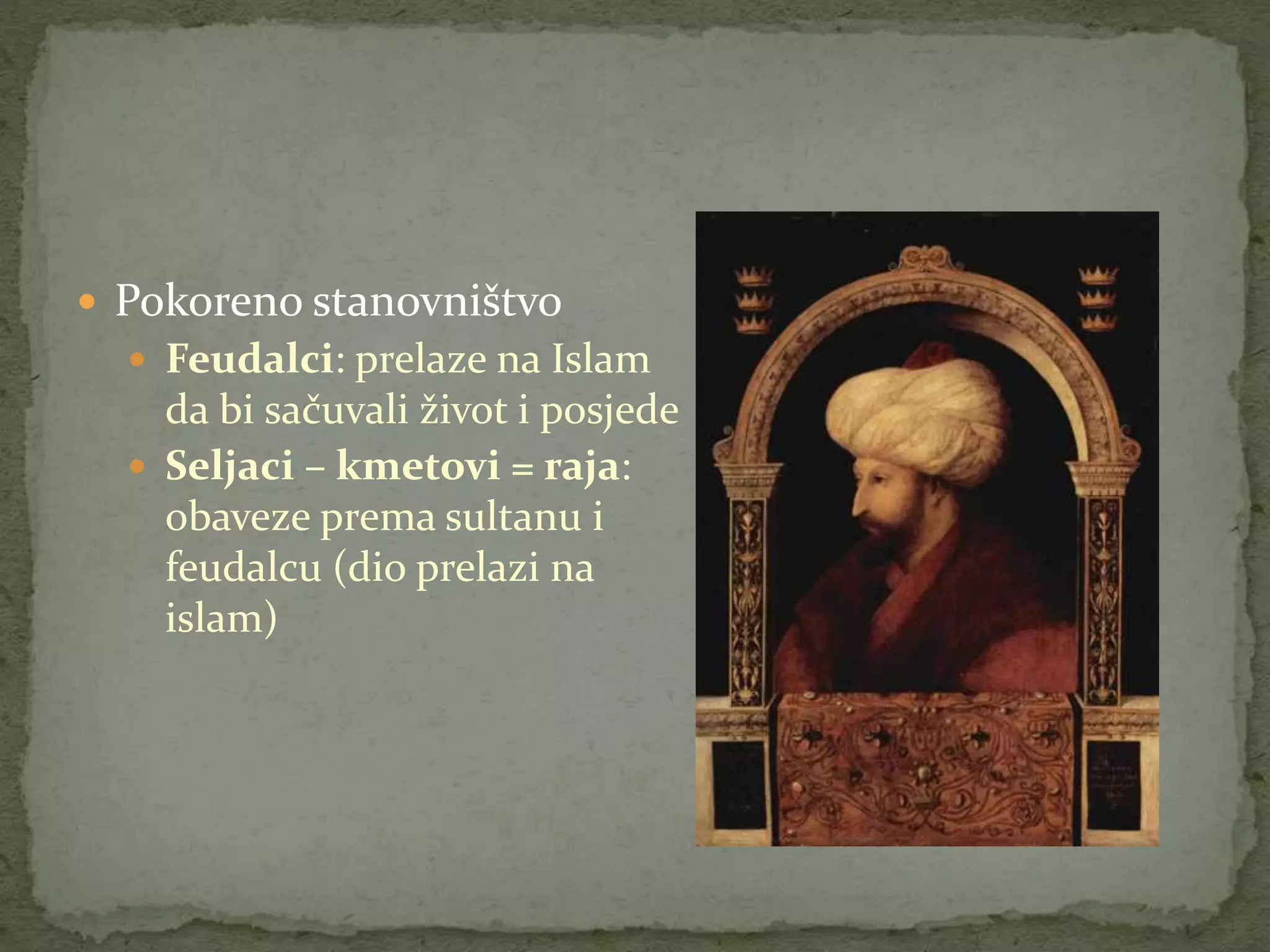 Osmansko carstvo prema hrvatskoj i europi 2.0 | PPTX