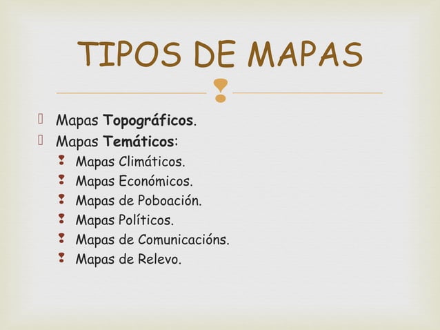 Os mapas | PPT