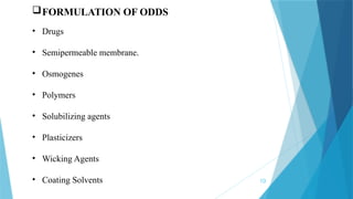OSMATIC ACTIVATED DRUG DELIVERY SYSTEM AND ENZYME ACTIVATED DRUG ...