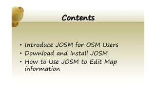 OSM beginner's guide josm | PDF