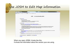 OSM beginner's guide josm | PDF