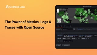 OSMC 2022 | The Power of Metrics, Logs & Traces with Open Source by Emil-Andreas Siemes | PPT